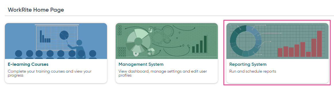 Introduction to the Reporting System – WorkRite